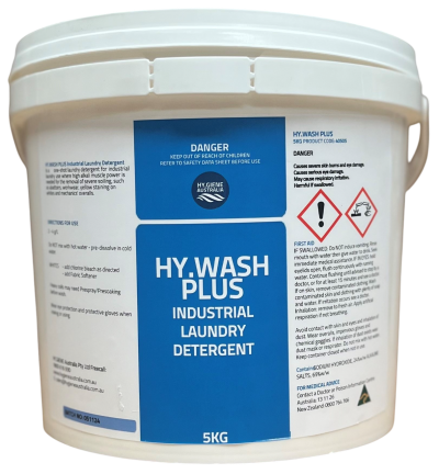 Hy.Wash Plus 5kg Industrial Laundry Detergent – Paradise Supplies