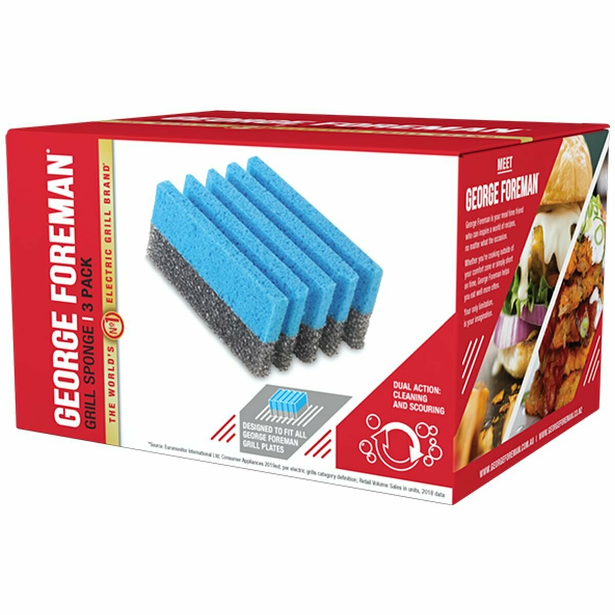 GF Grill Cleaning Sponge Pack – Paradise Supplies